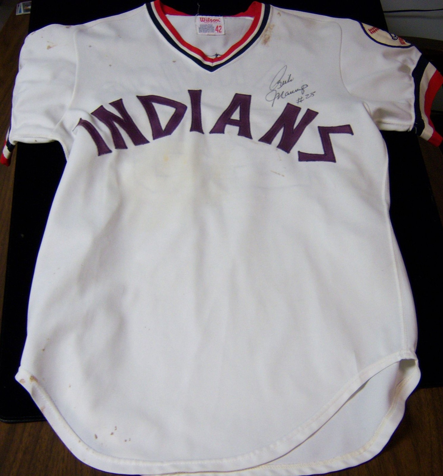 Cleveland Indians 1975 Jerseys