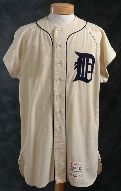 Detroit Tigers 1959 Jerseys
