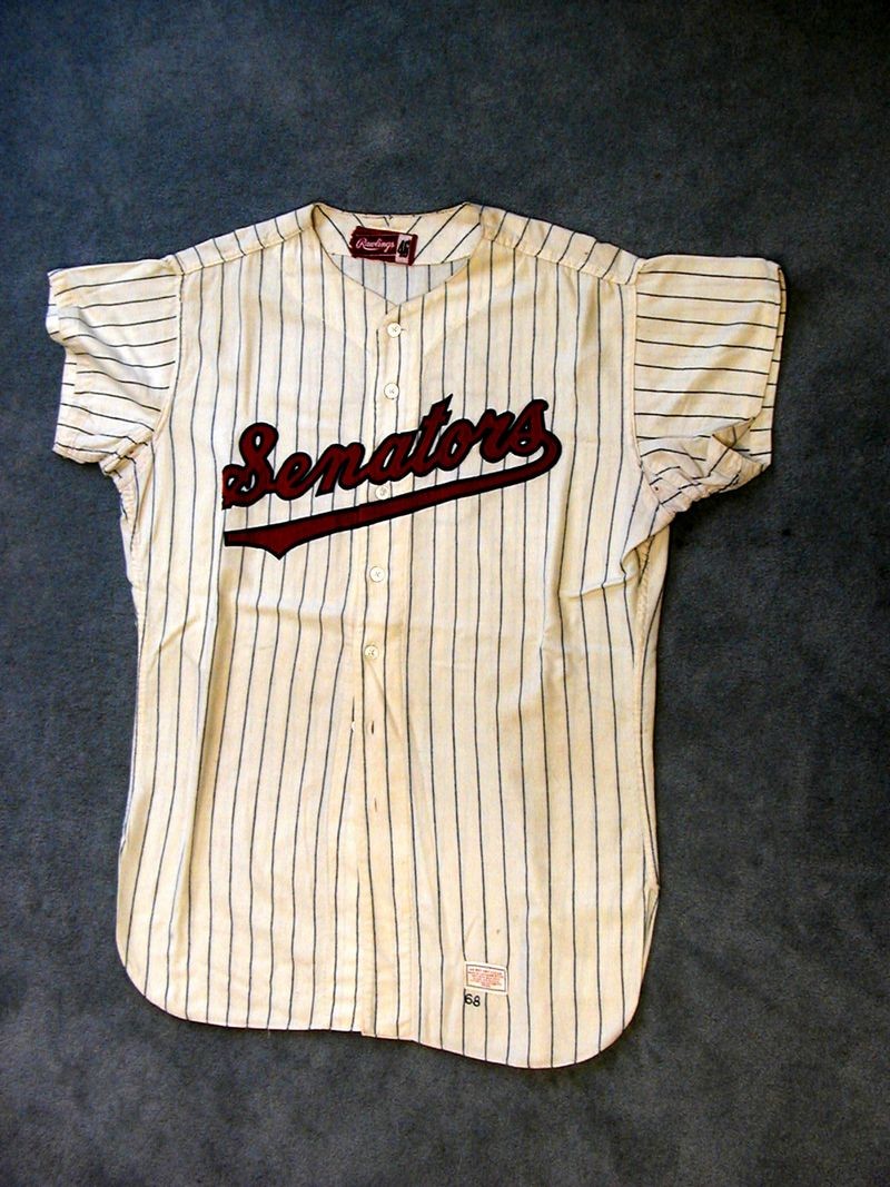 Washington Senators 1968 Jerseys