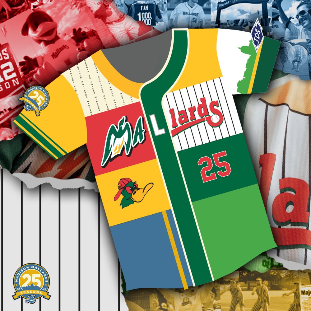 Madison Mallards 2025 Jerseys