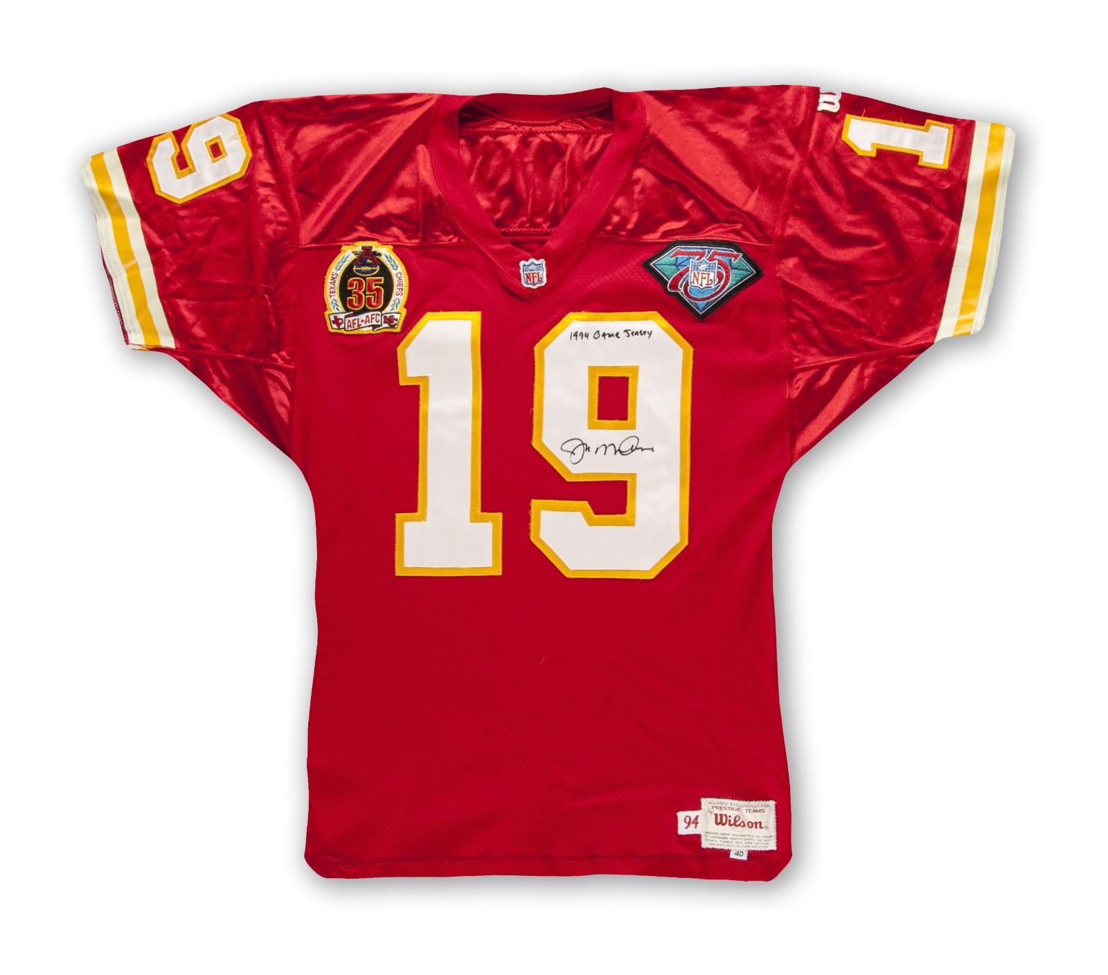 Kansas City Chiefs 1994 Jerseys