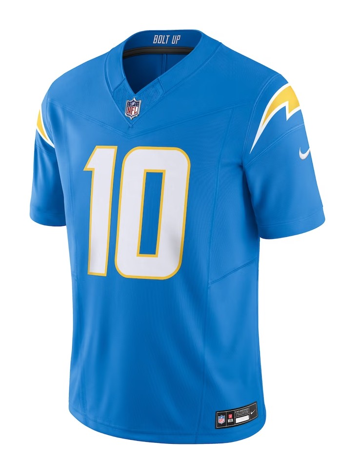 Los Angeles Chargers 2023 Jerseys