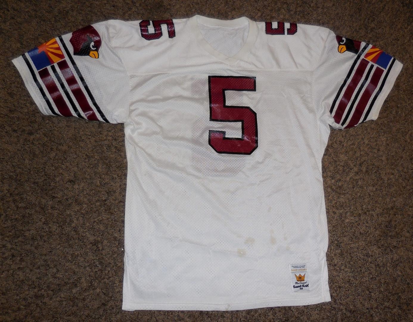 Phoenix Cardinals 1989-90 Jerseys