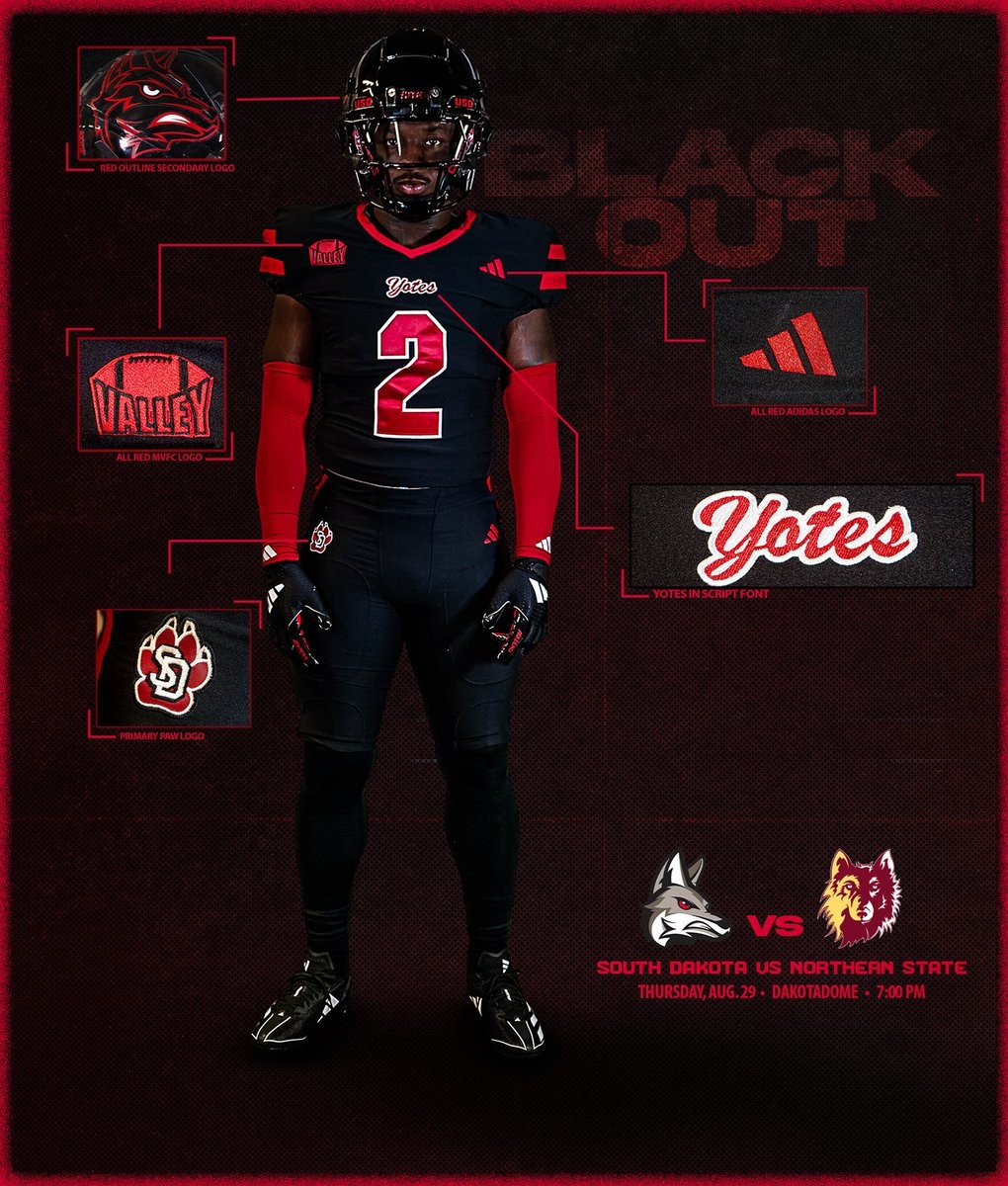 South Dakota Coyotes 2024 Jerseys