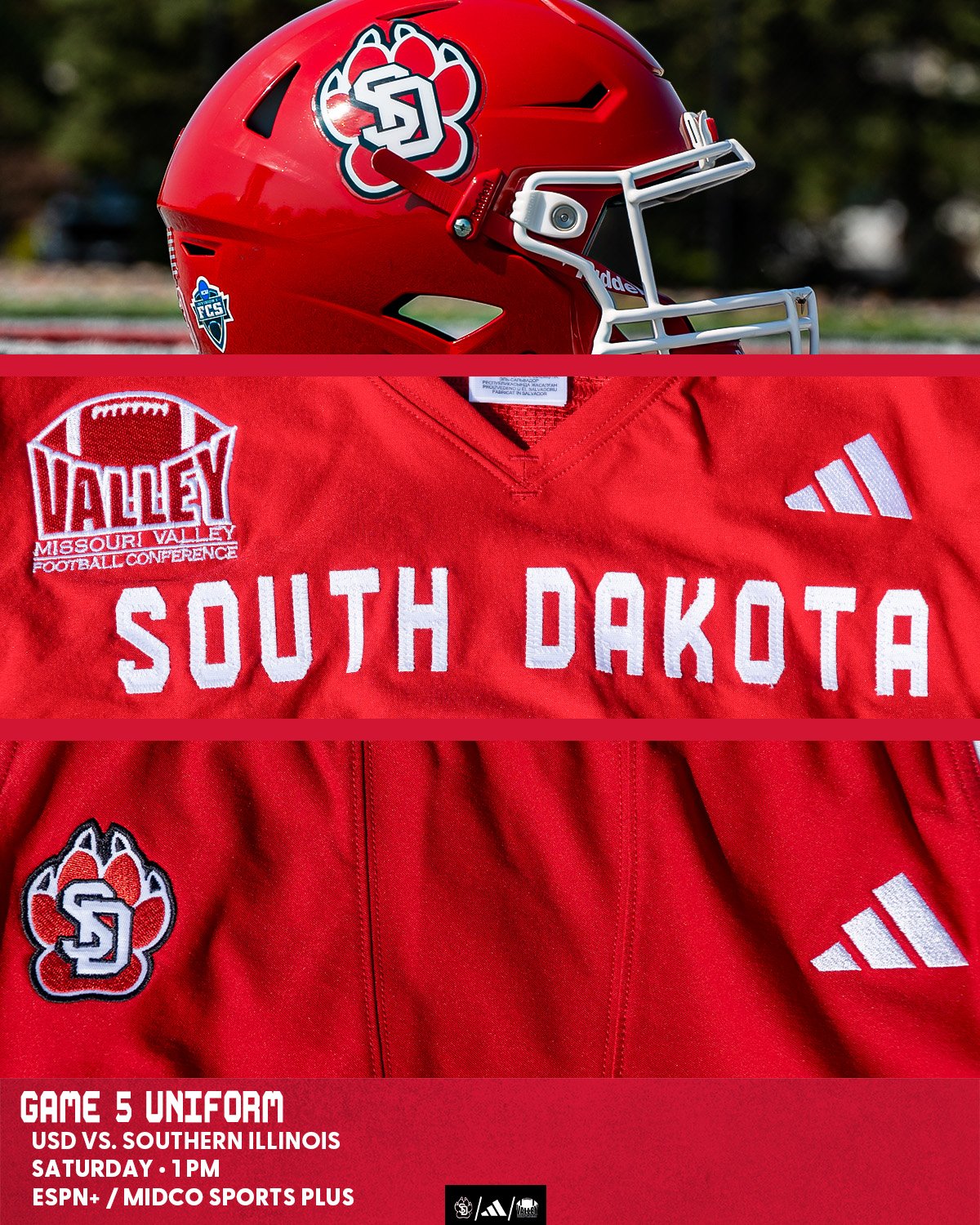 South Dakota Coyotes 2024 Jerseys