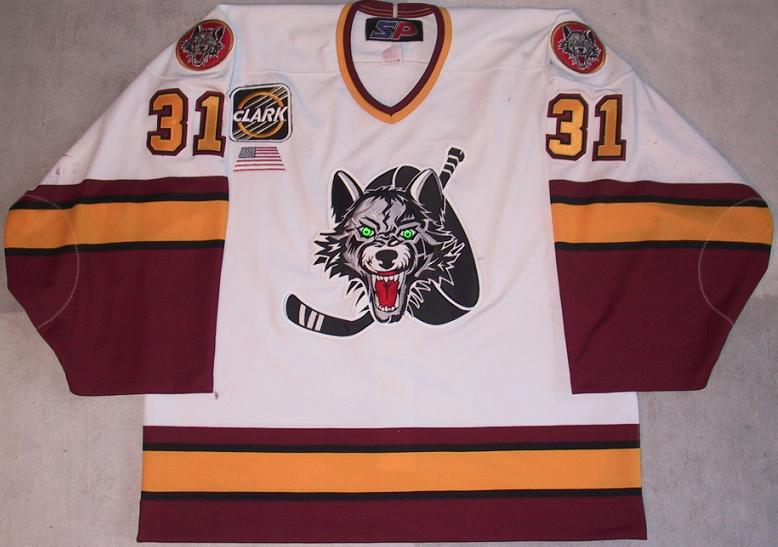 Chicago Wolves 2001-02 Jerseys