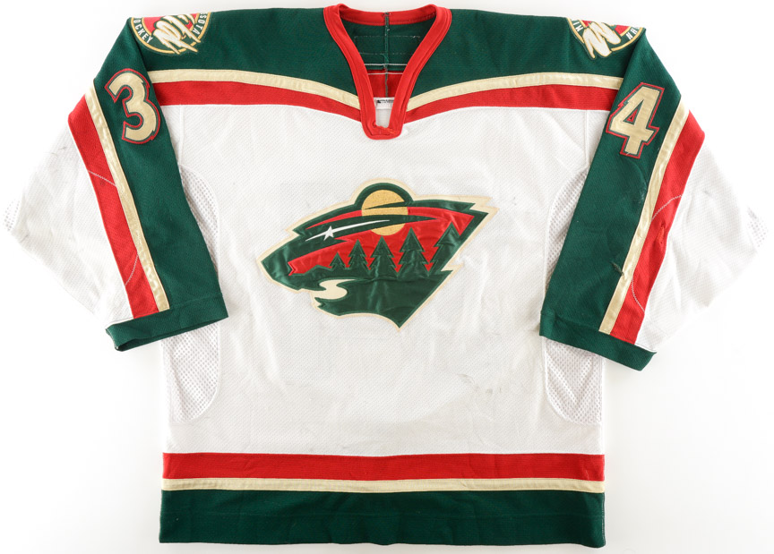 Minnesota Wild 2000-01 Jerseys