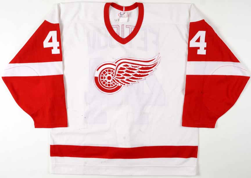 Detroit Red Wings 1996-97 Jerseys