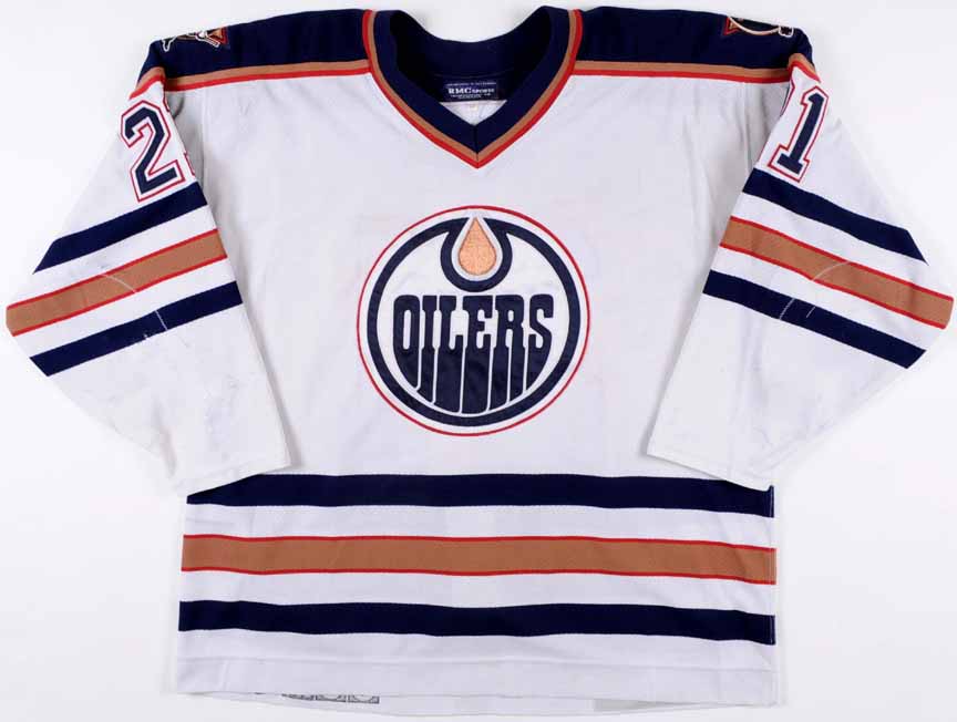 Edmonton Oilers 1996-97 Jerseys