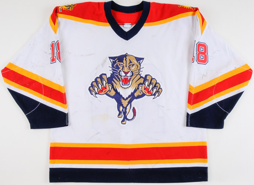 Florida Panthers 2001-02 Jerseys