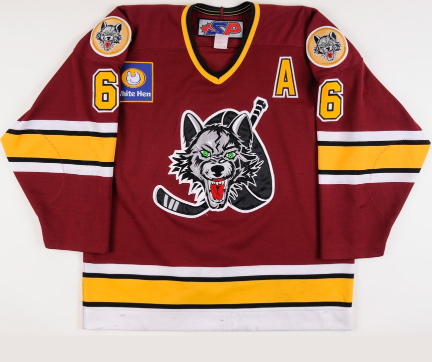 Chicago Wolves 2002-03 Jerseys