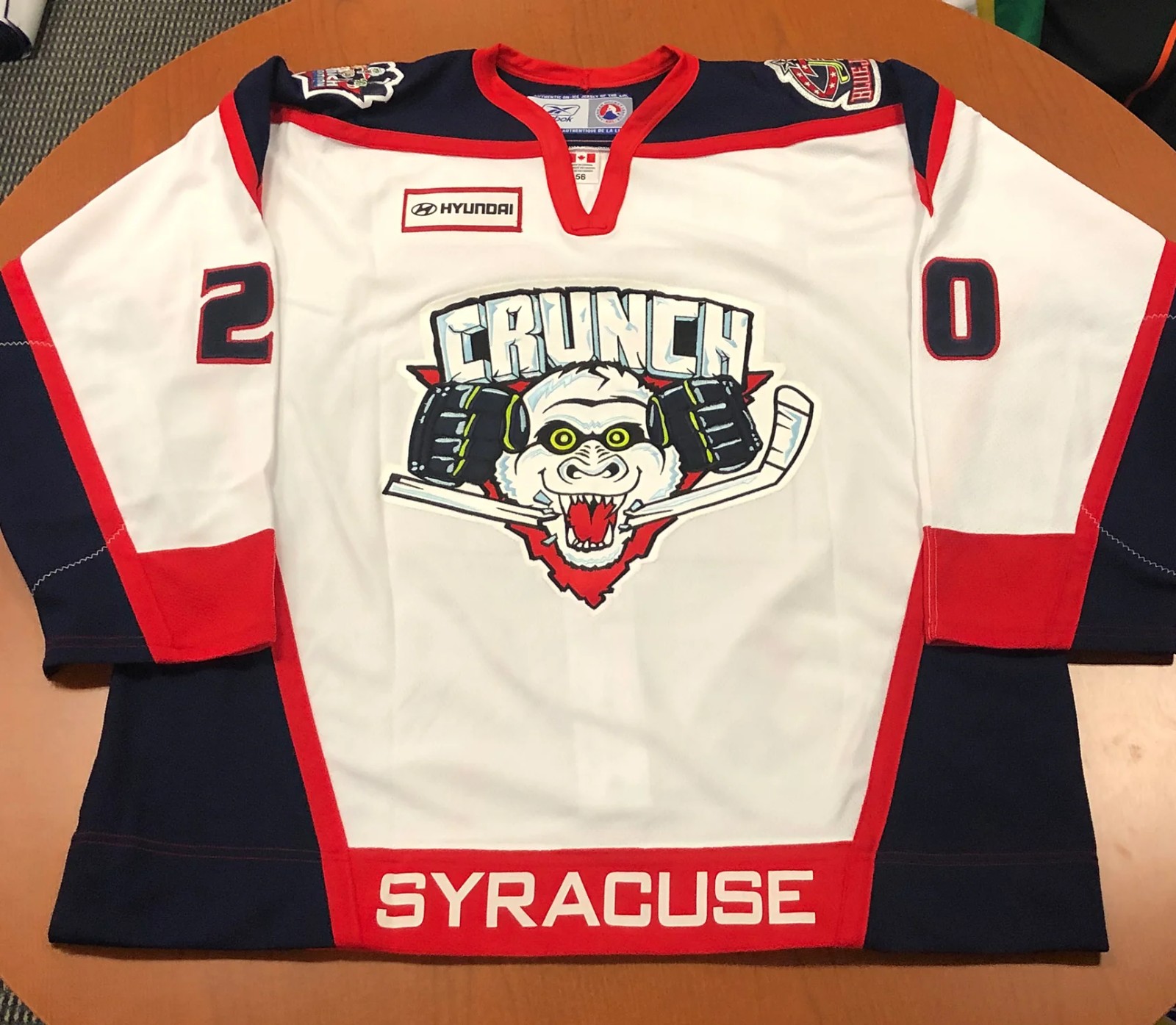 Syracuse Crunch 2005-07 Jerseys