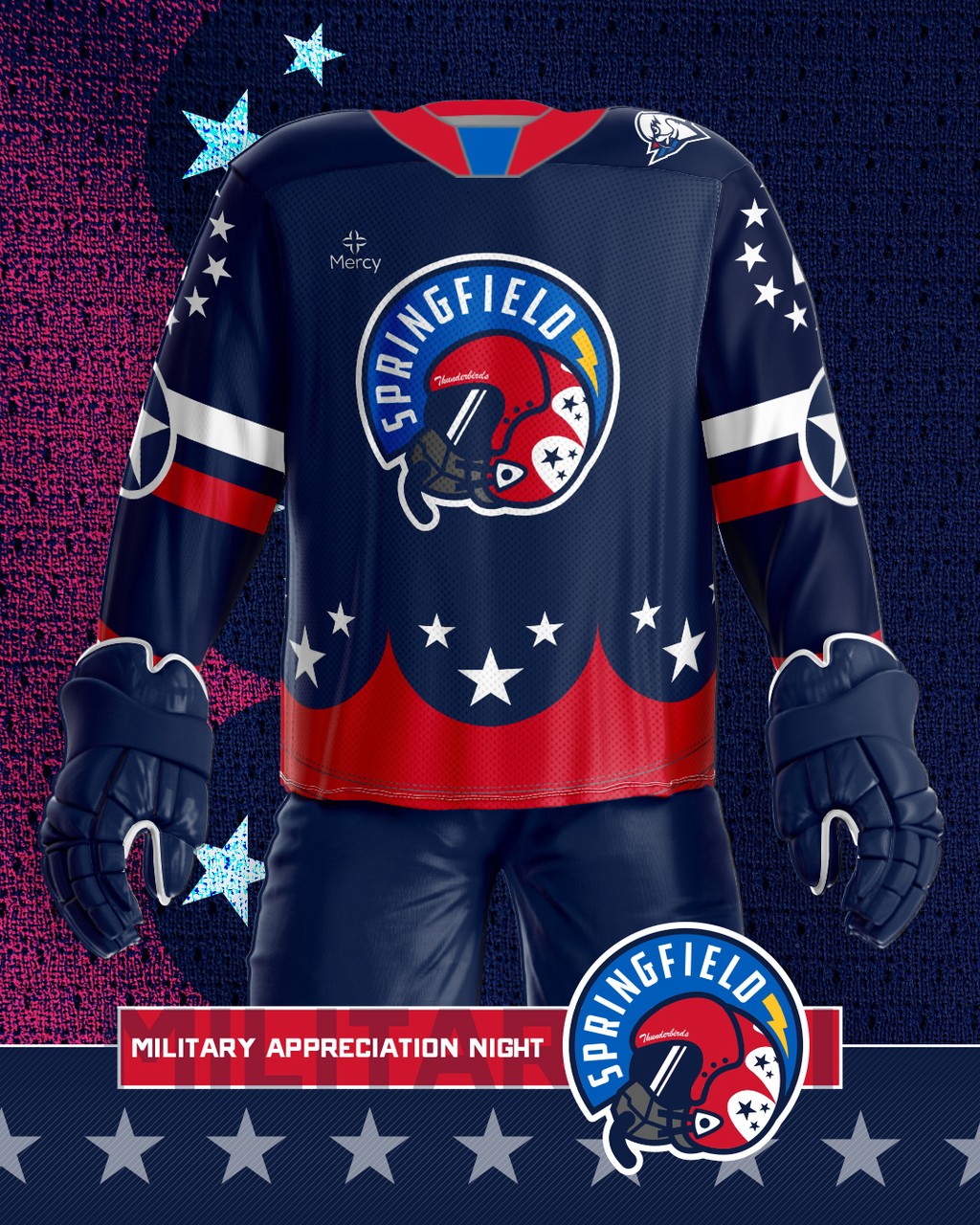 Springfield Thunderbirds 2021-22 Jerseys
