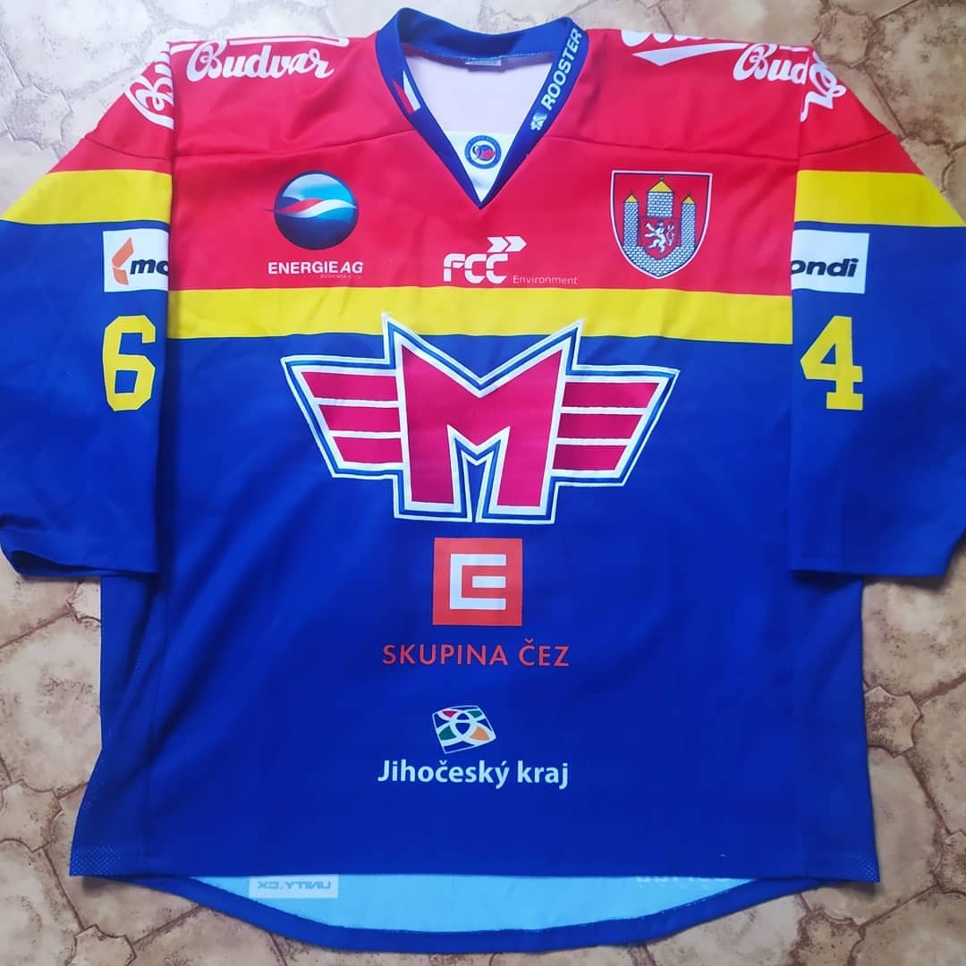 HC Motor České Budějovice 2017-18 Jerseys
