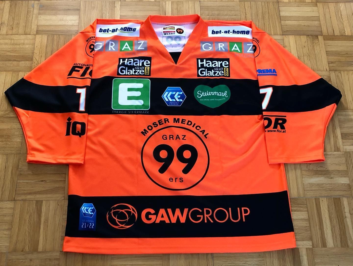 Graz 99ers 2021-22 Jerseys