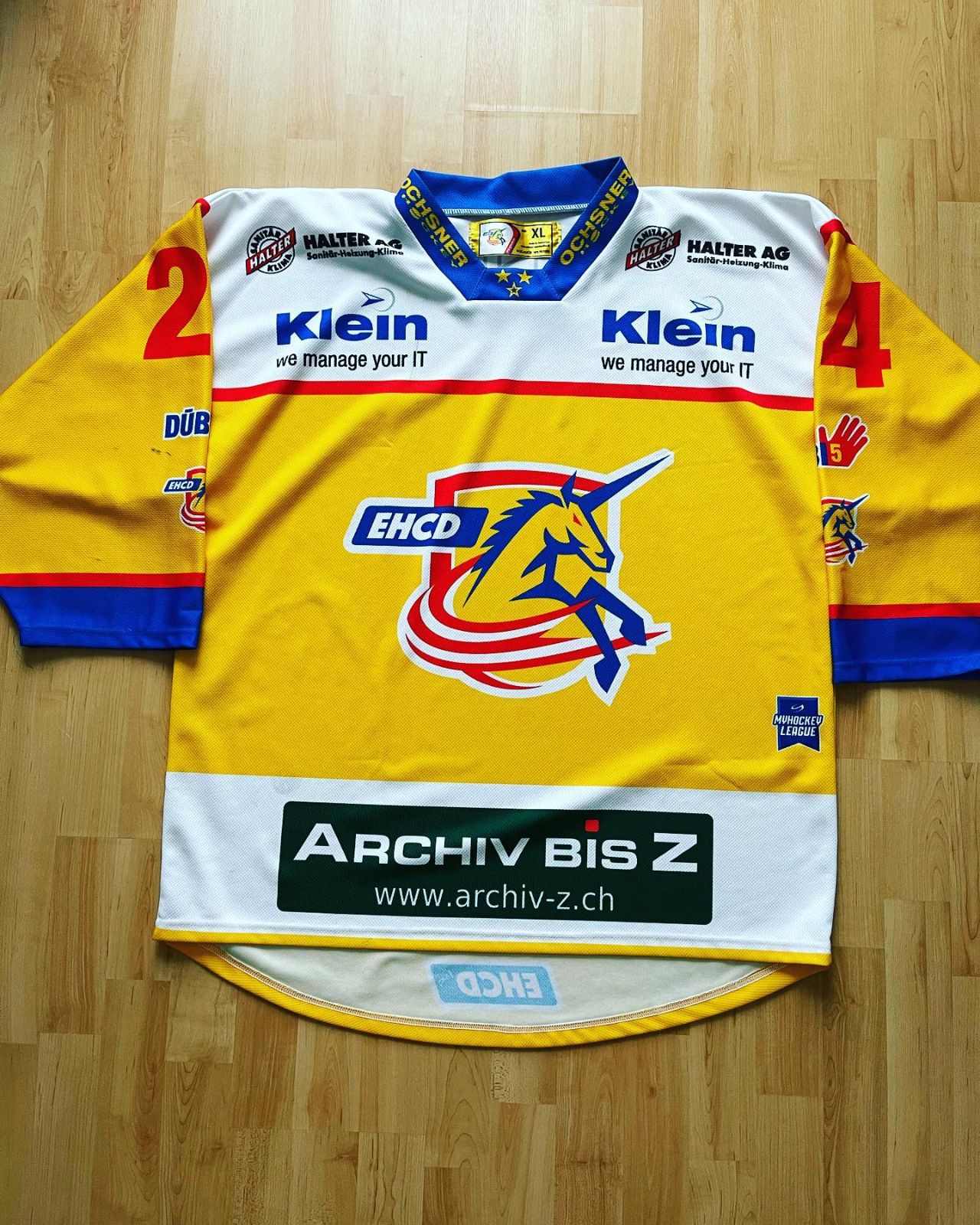 EHC Dübendorf 2022-23 Jerseys