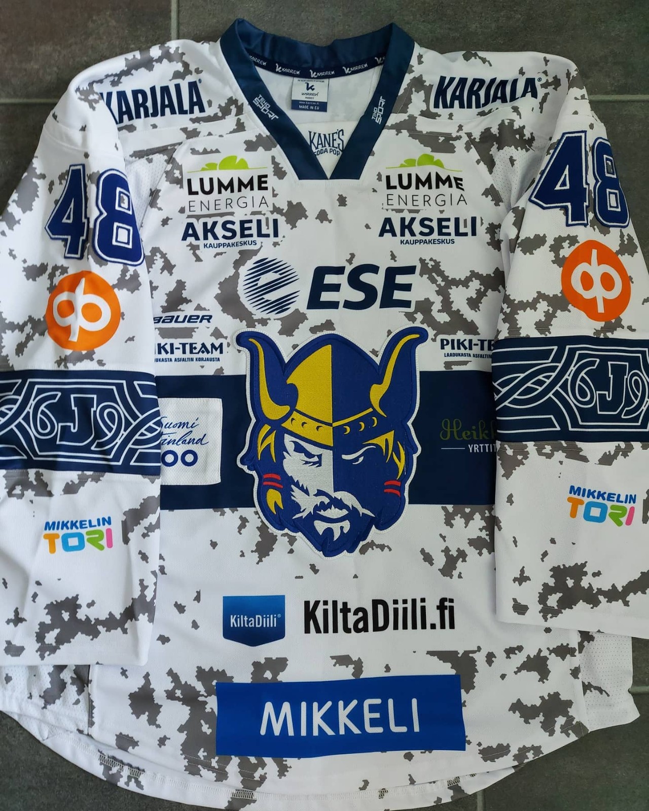 Mikkelin Jukurit 2017-18 Jerseys