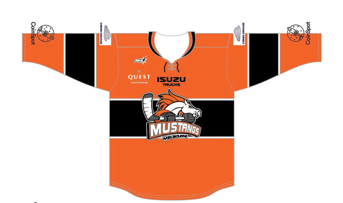 Melbourne Mustangs 2023 Jerseys