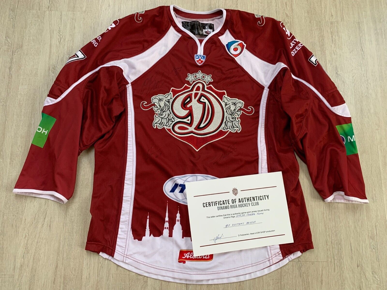 Dinamo Riga 2012-13 Jerseys