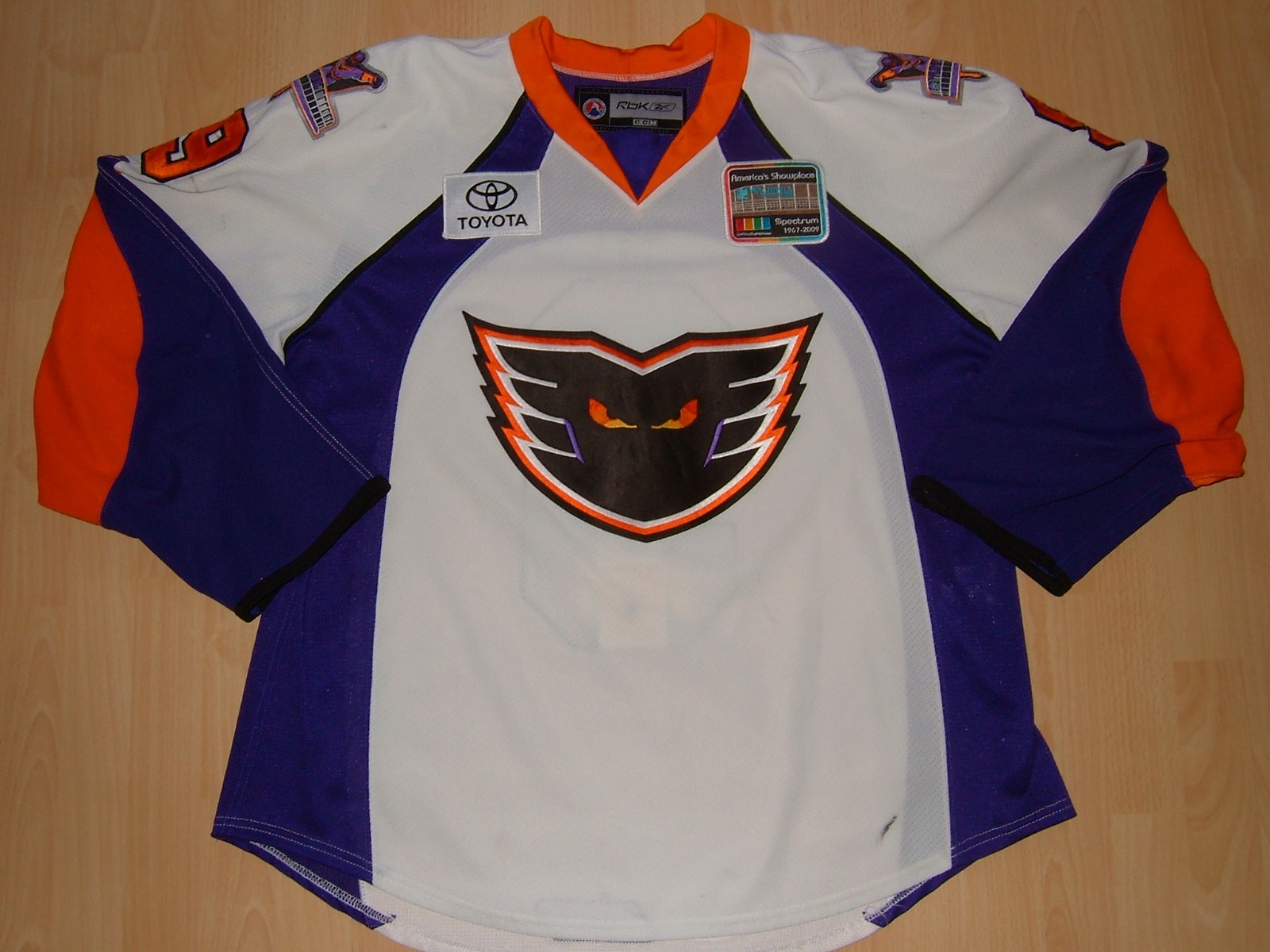 Philadelphia Phantoms 2008-09 Jerseys