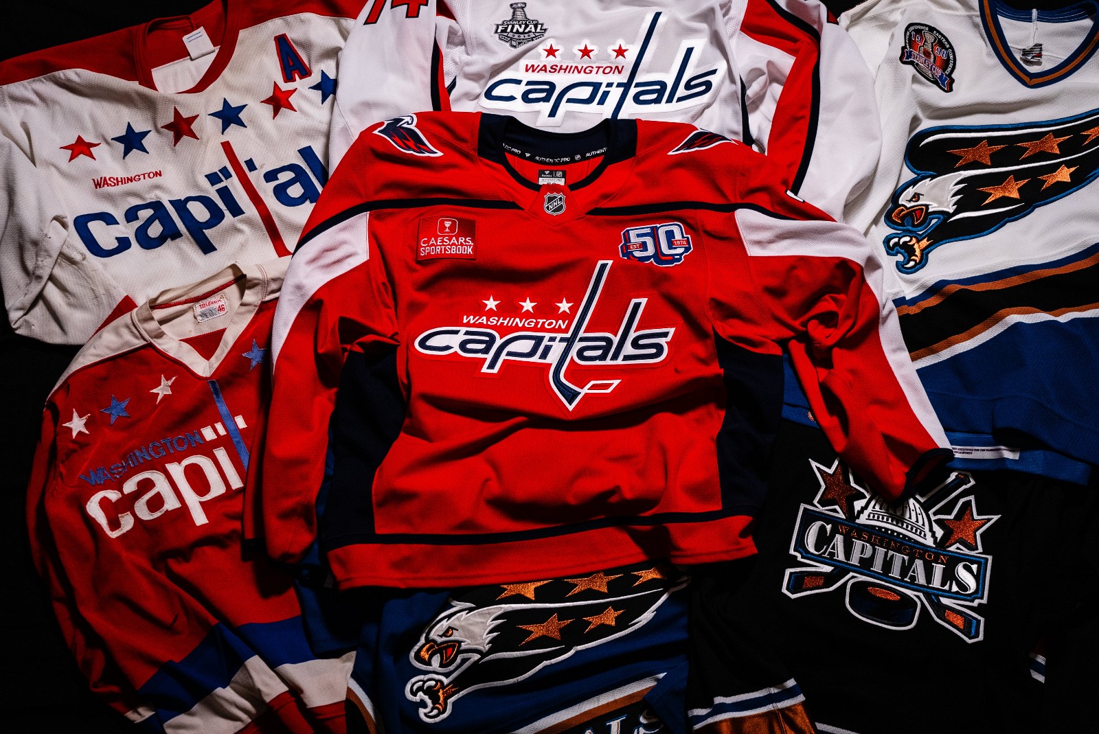 Washington Capitals 2024-25 Jerseys