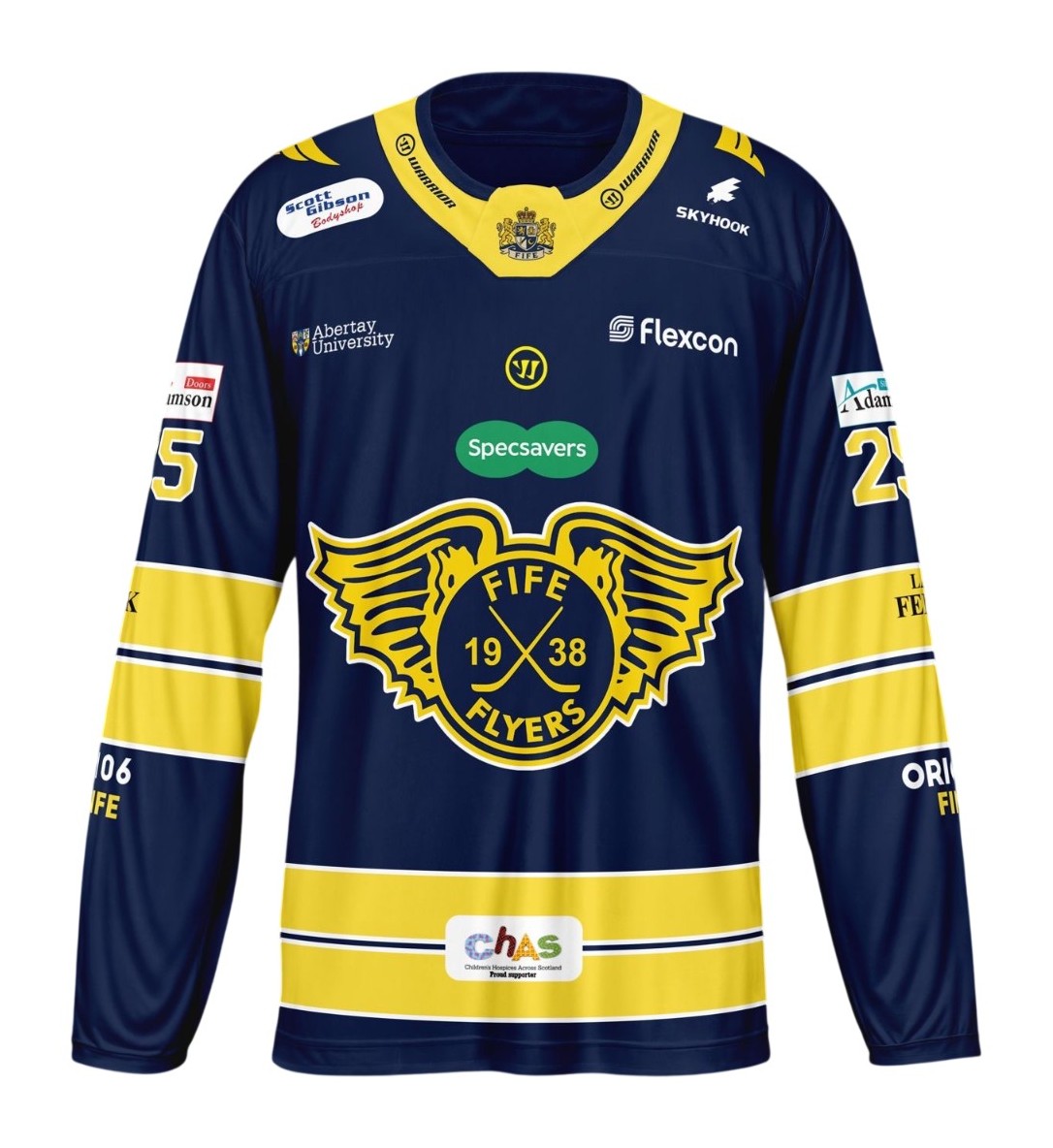 Fife Flyers 2025-26 Jerseys