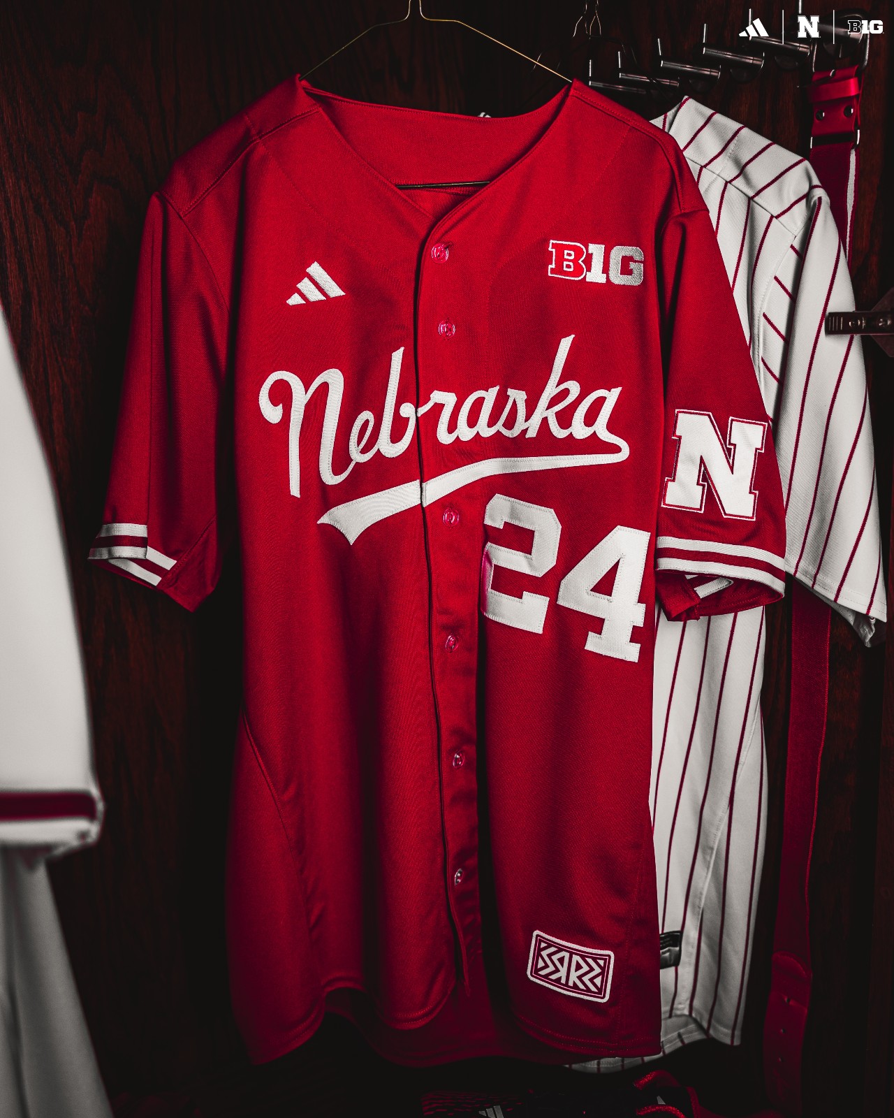 Nebraska Huskers 2024 Reverse Retro Jersey