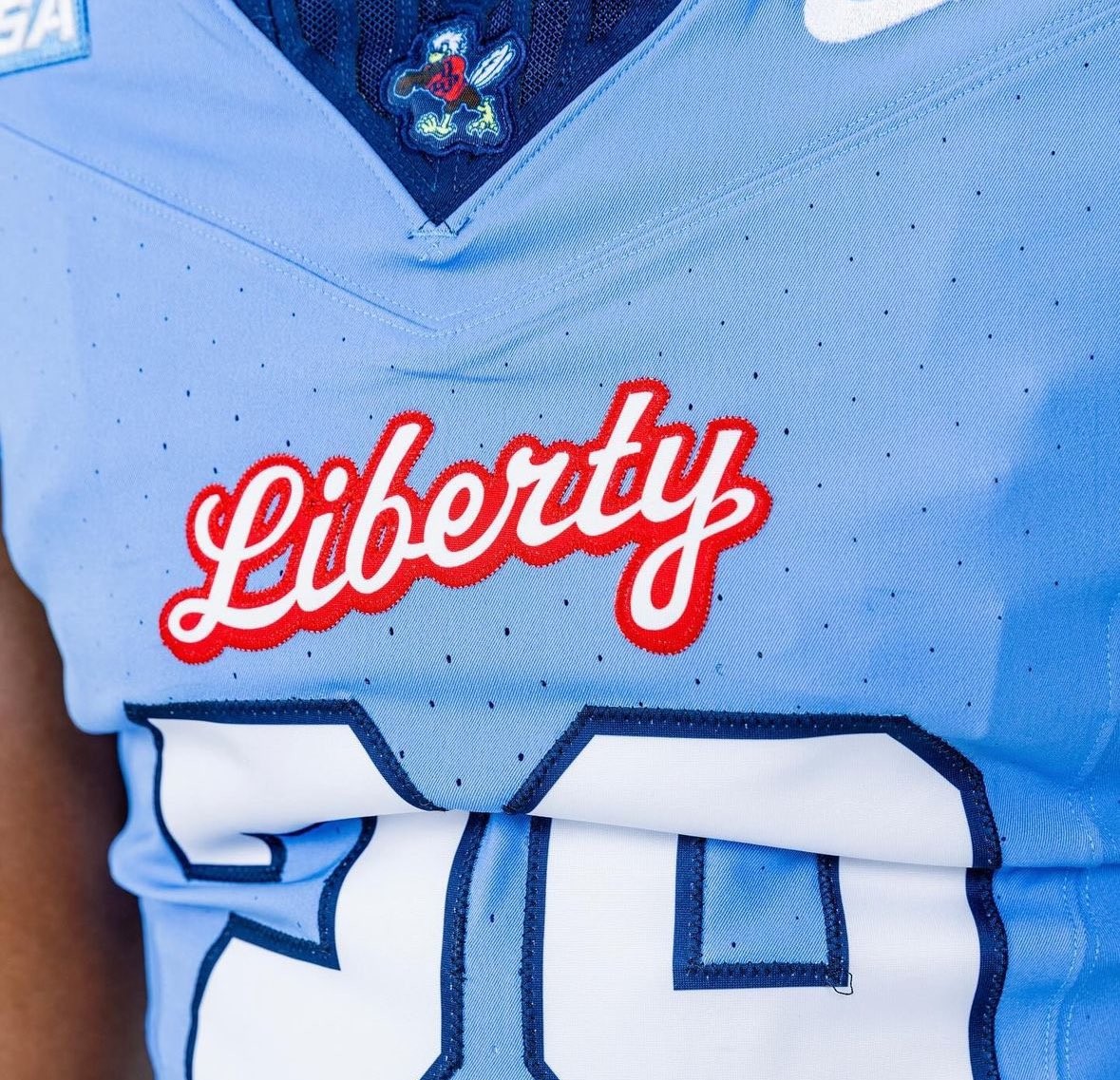 Liberty Flames 2024 Alternate Jersey