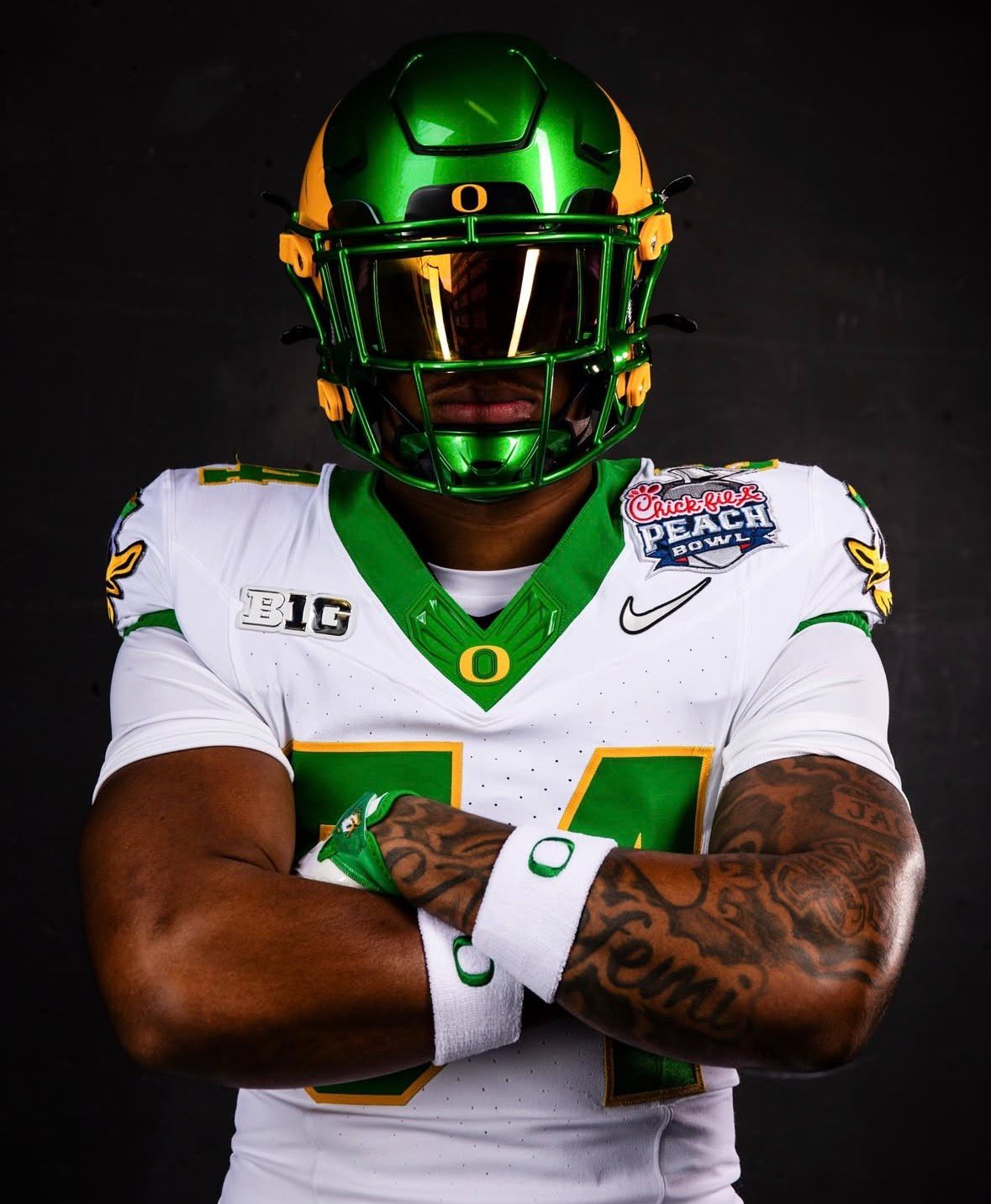 Oregon Ducks 2025 Away V2 Jersey