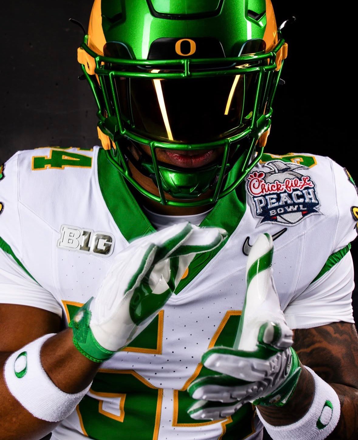 Oregon Ducks 2025 Away V2 Jersey